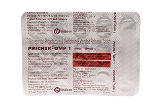 Prichek Gmp 150015 Mg Tablet Er 15 - Uses, Side Effects, Dosage, Price ...