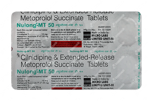 Nulong Mt 50 Er | Order Nulong Mt 50 Tablet Er Online at Truemeds