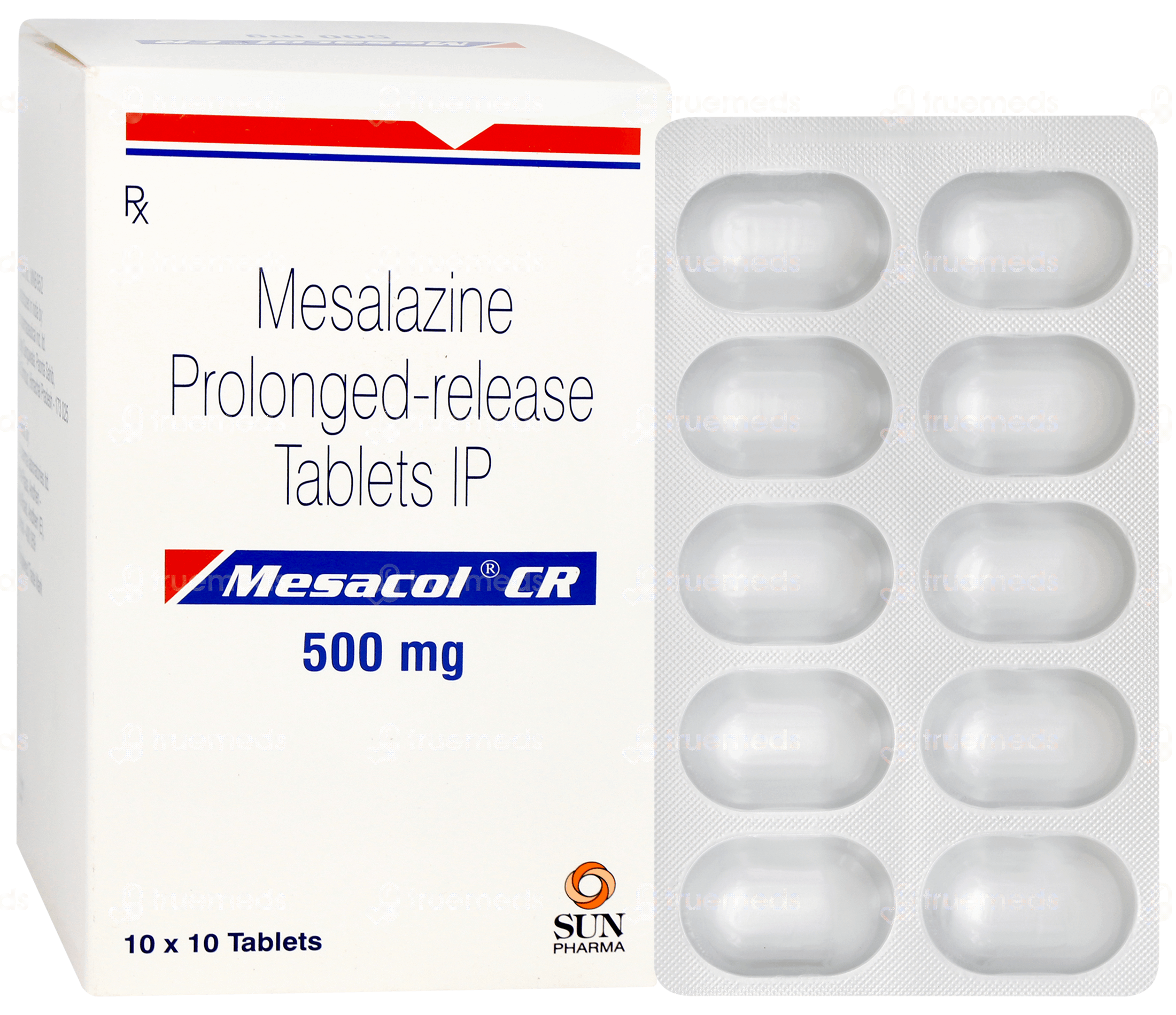 Mesacol Cr 500 Mg Tablet 10 - Uses, Side Effects, Dosage, Price | Truemeds