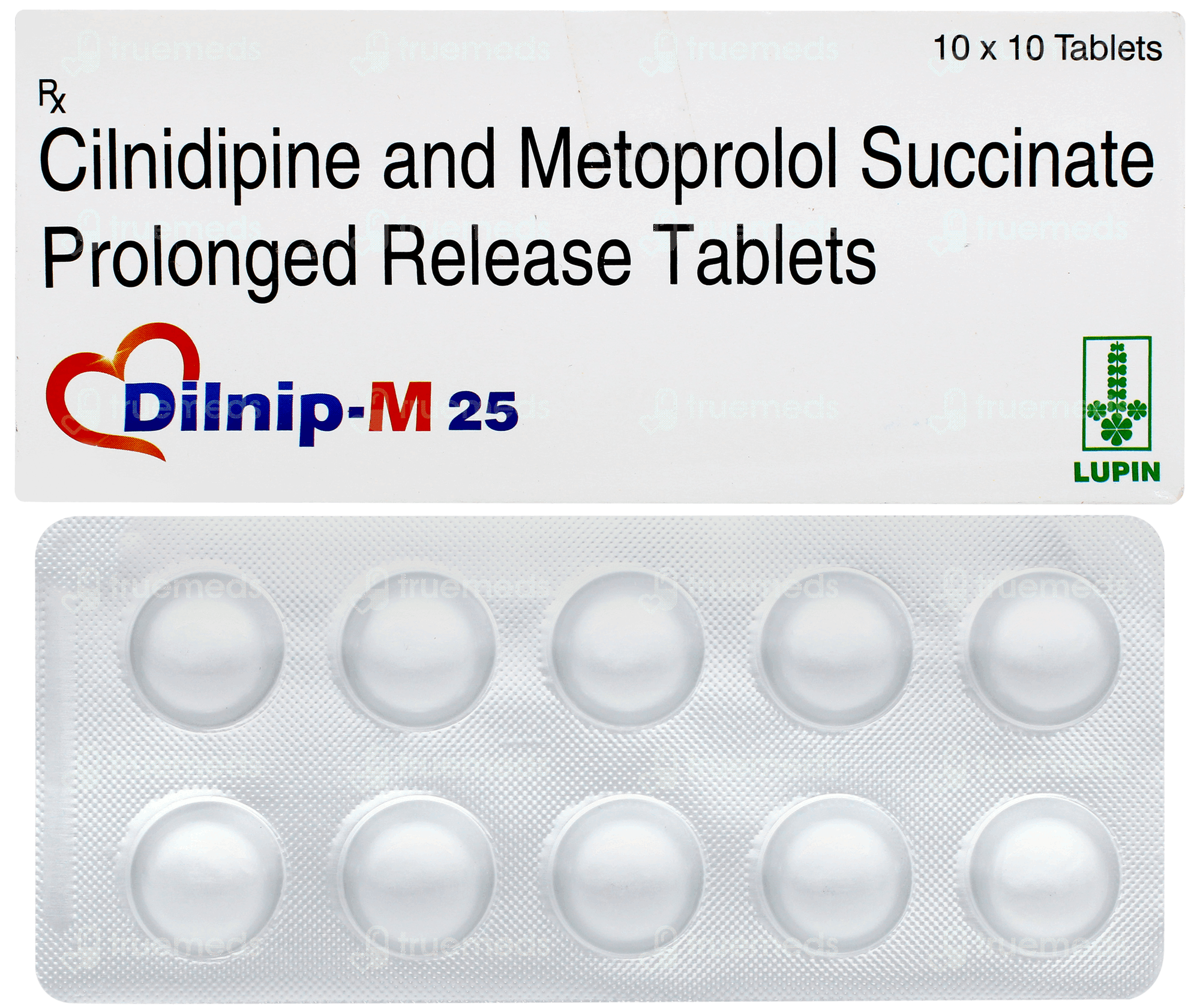 Dilnip M 1025 Mg Tablet Pr 10 - Uses, Side Effects, Dosage, Price ...