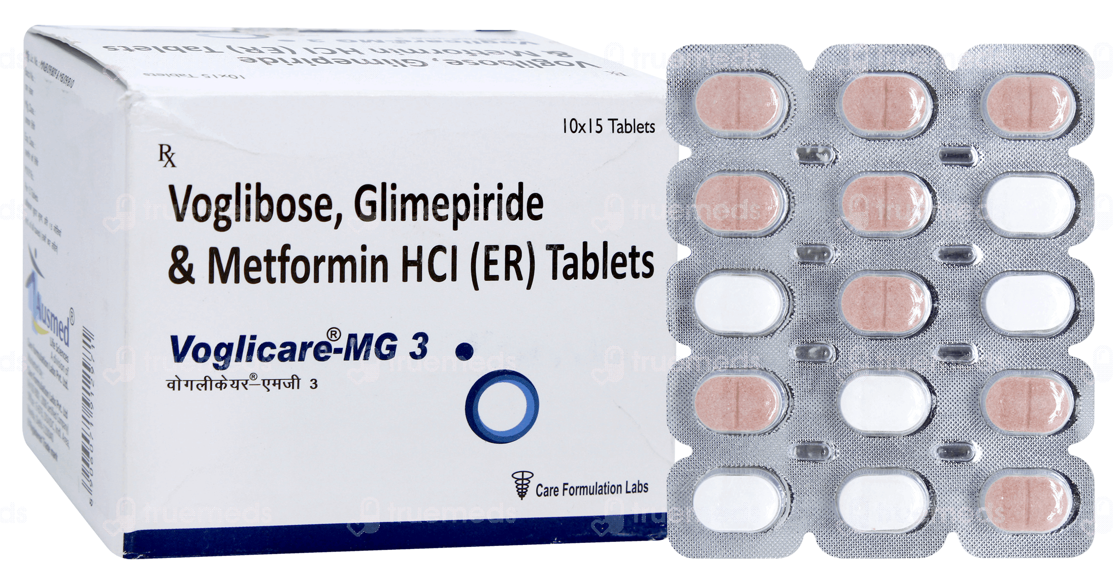 Voglicaremg 3 Tablet 15: Uses, Side Effects, Price & Substitutes