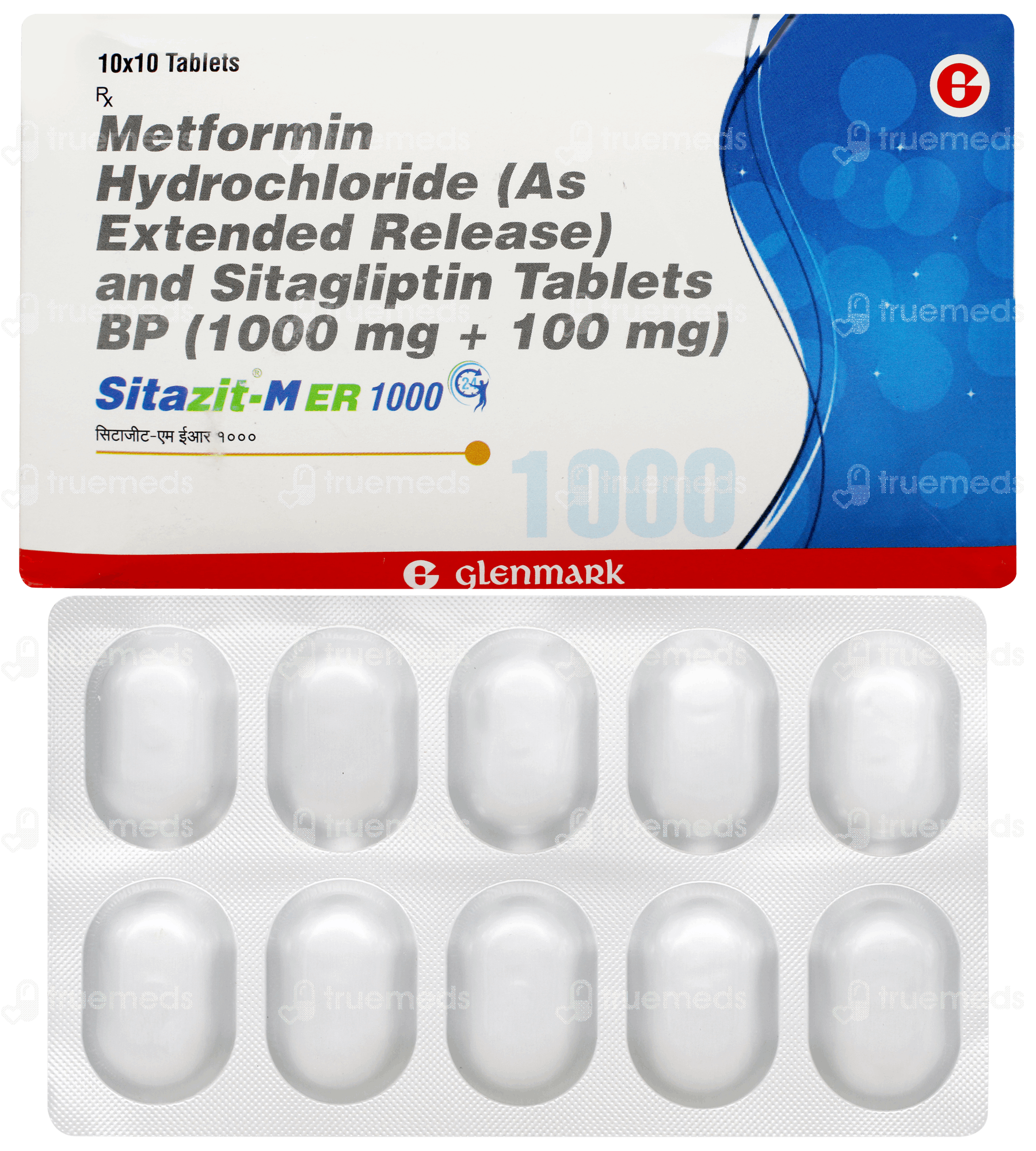 Sitazit M Er 1000 Tablet: Uses, Side Effects, Price & Substitutes