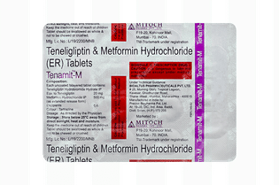Tenamit M Tablet Er 15 - Uses, Side Effects, Dosage, Price | Truemeds