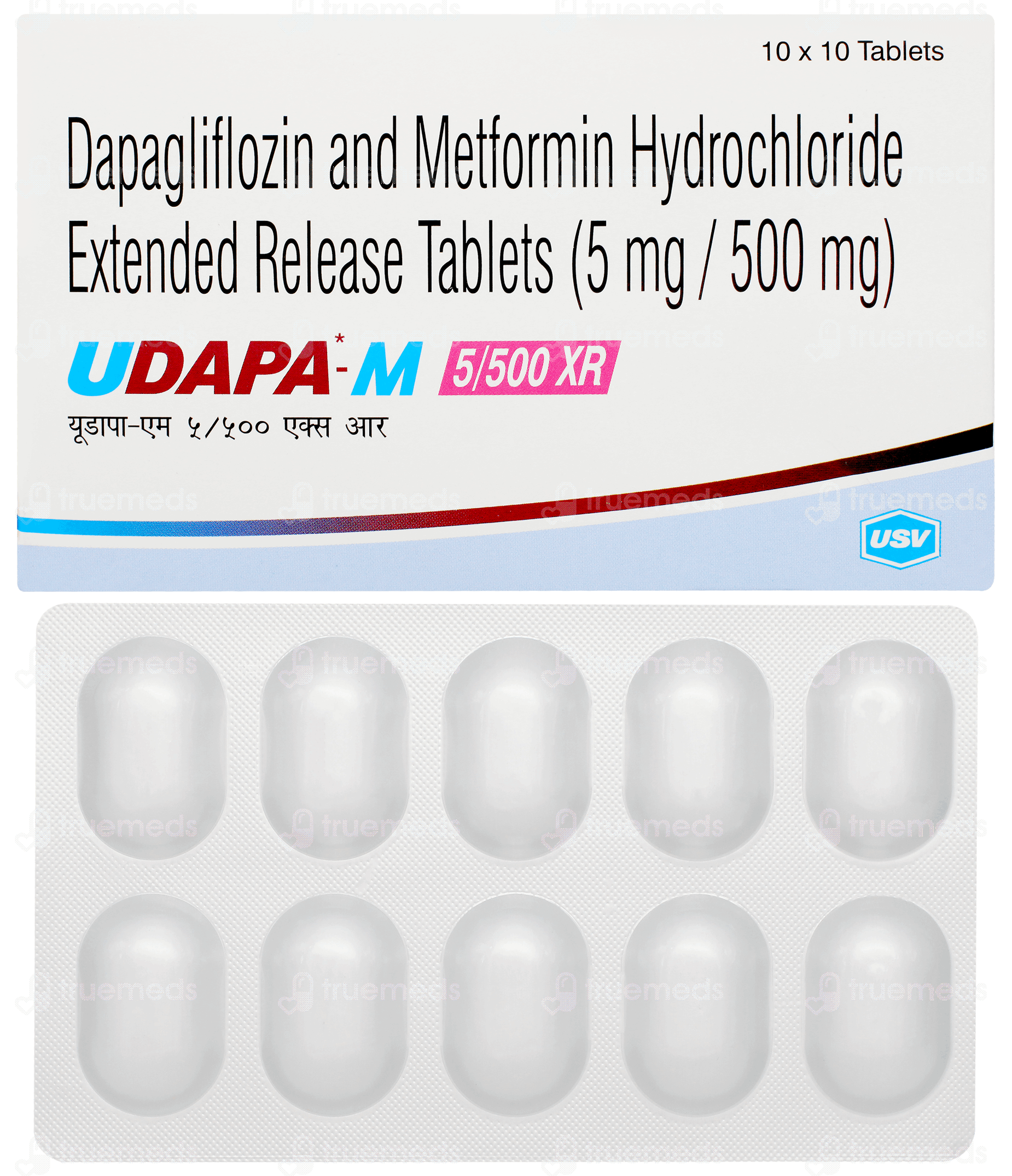 Udapa M 5500 Mg Xr Tablet Er 10 - Uses, Side Effects, Dosage, Price ...