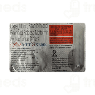 Oxramet S Xr 1000 Tablet – Type 2 Diabetes Treatment