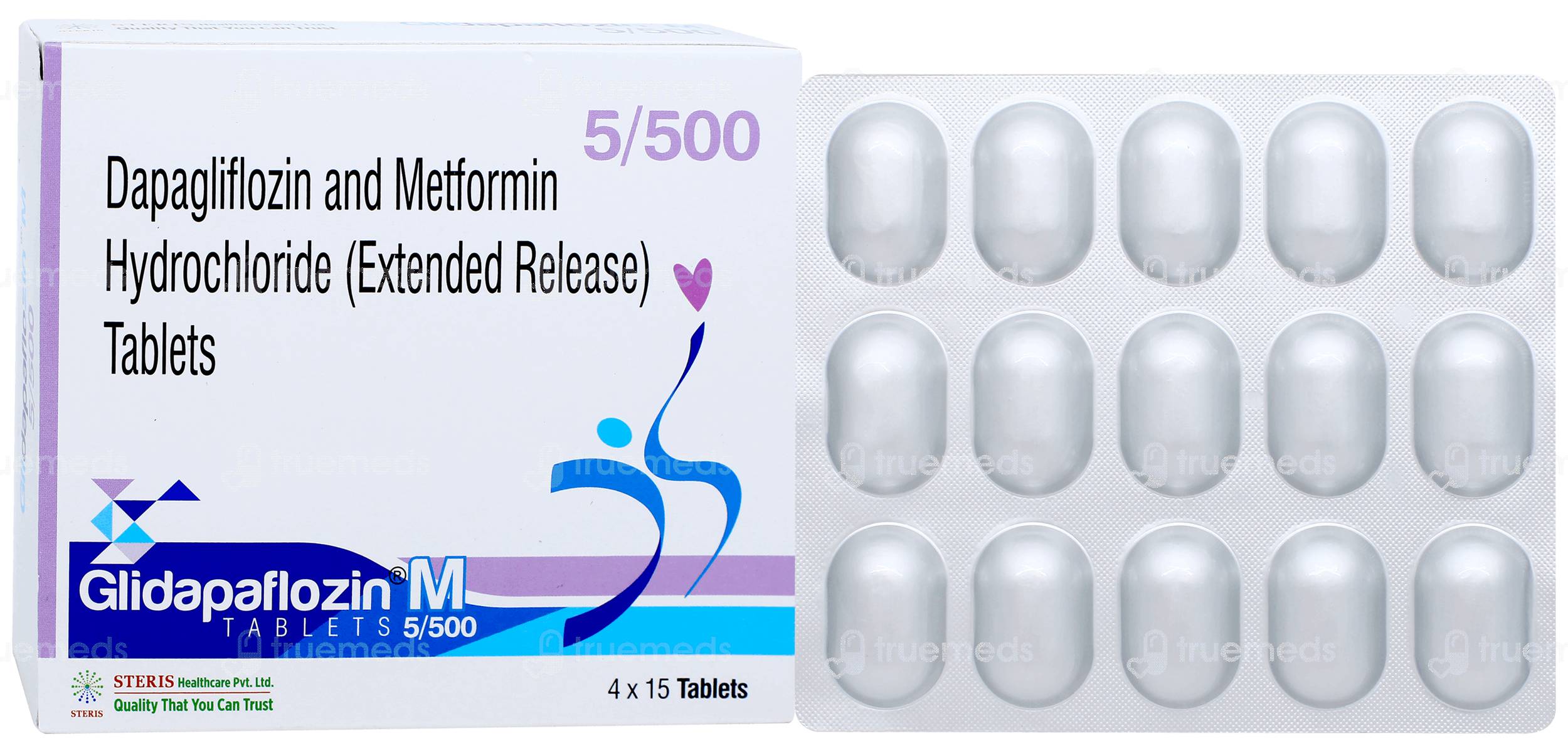 Glidapaflozin M 5500 Mg Tablet Er 15 - Uses, Side Effects, Dosage ...