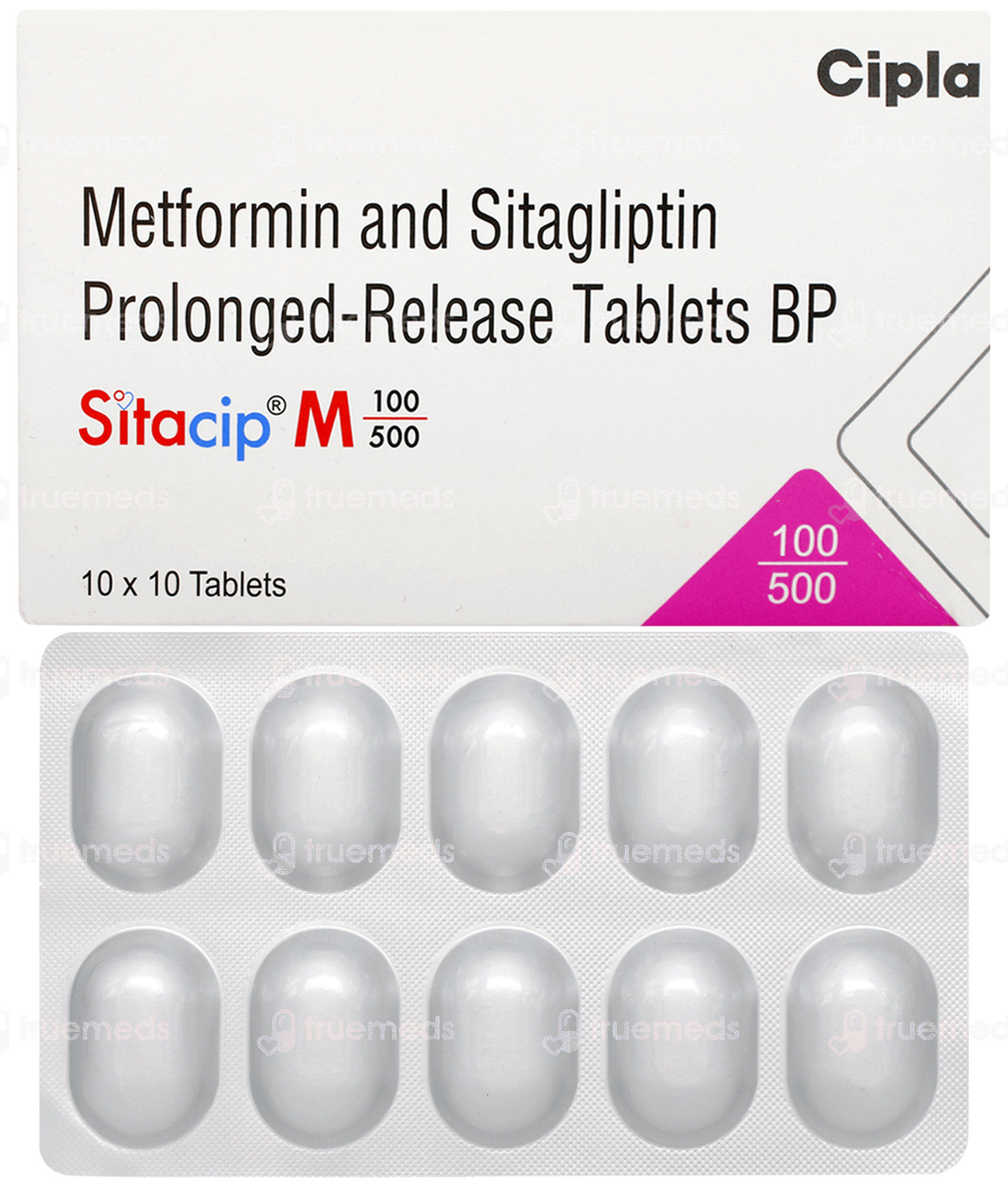 Sitacip M 100/500 Tablet: Uses, Side Effects, Price & Substitutes