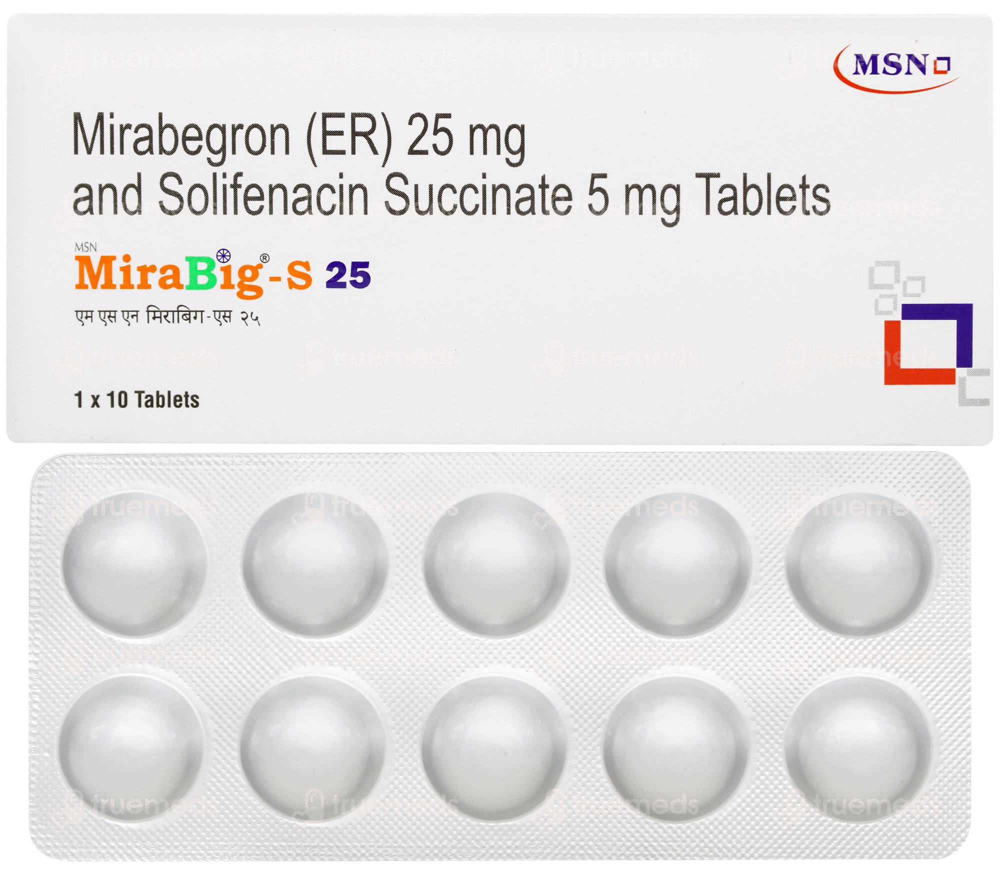 Mirabig S 255 Tablet Er 10 - Uses, Side Effects, Dosage, Price | Truemeds