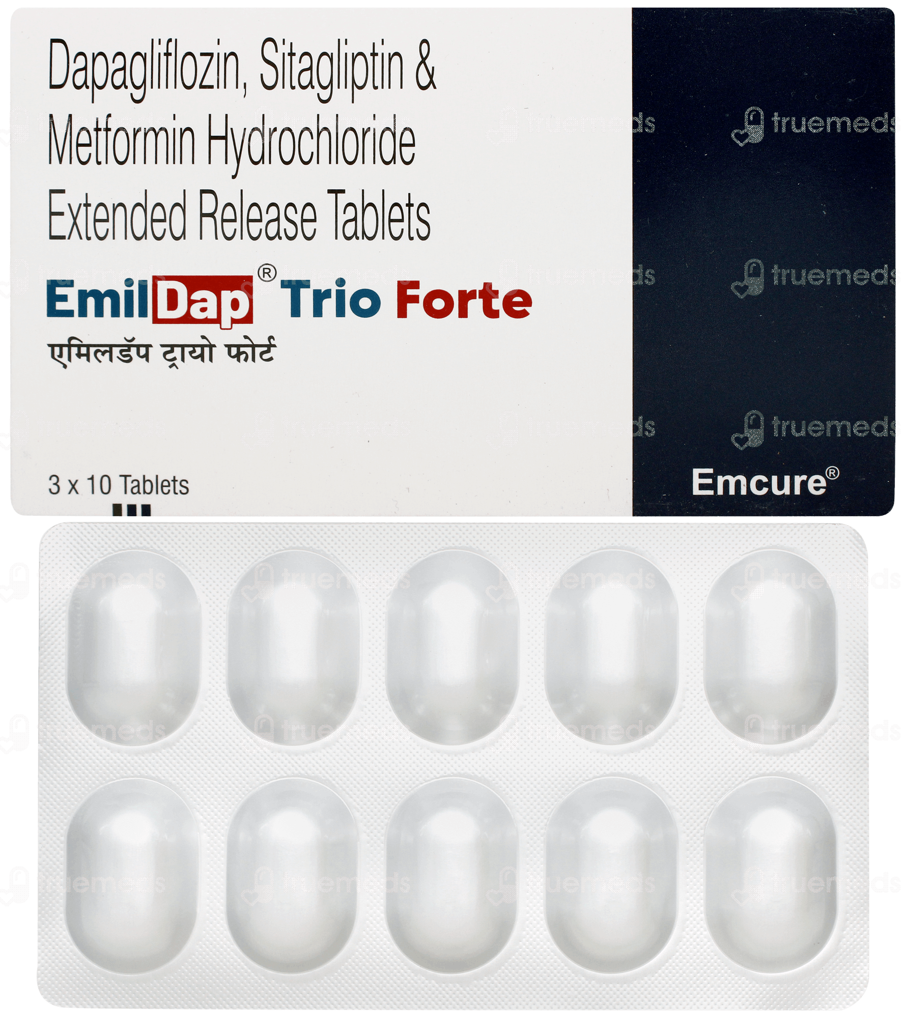 Emildap Trio Forte Tablet Er: Uses, Side Effects, Price & Substitutes