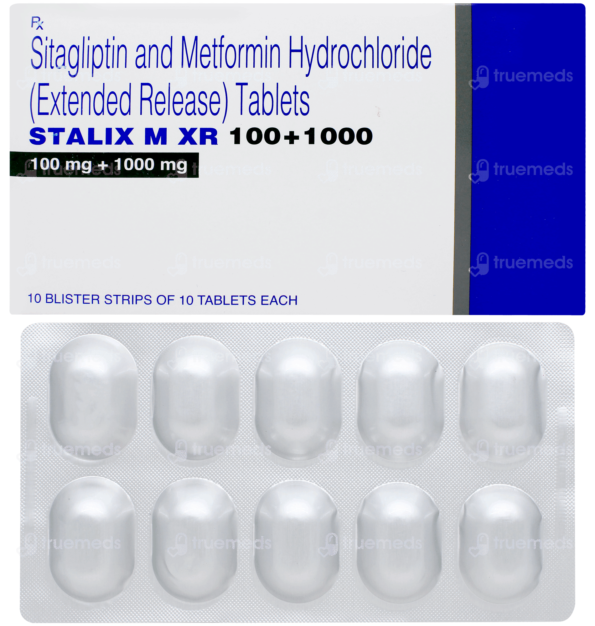 Stalix M Xr 100/1000 Tablet: Uses, Side Effects, Price & Substitutes