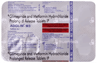 Adglim M3 Tablet: Uses, Side Effects, Price & Substitutes