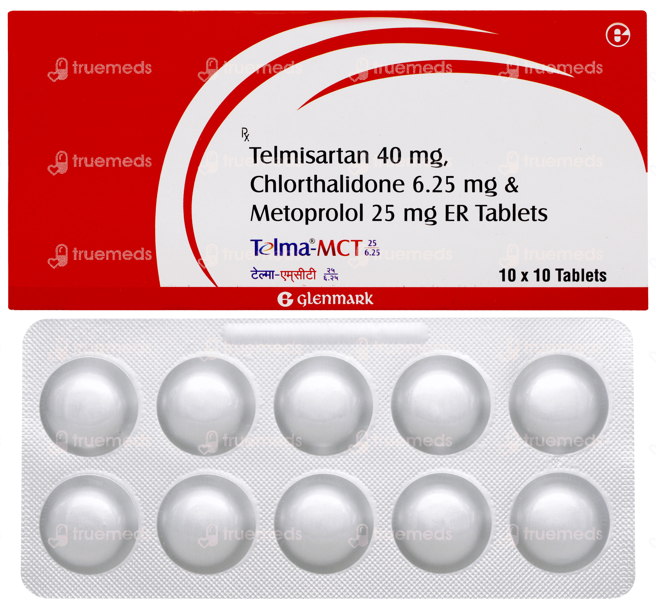 Telma Mct 25625 Mg Tablet Er 10 - Uses, Side Effects, Dosage, Price ...