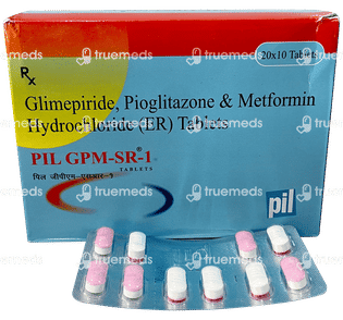 Pil Gpm Sr 1 Tablet Er 10 - Uses, Side Effects, Dosage, Price | Truemeds