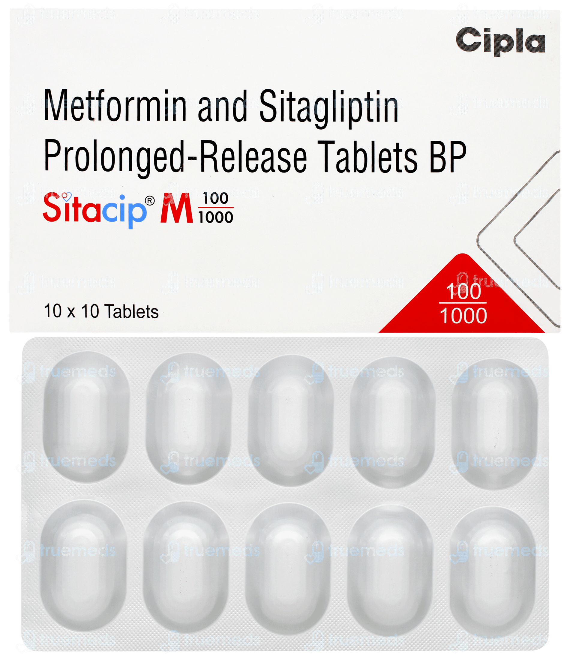 Sitacip M 100/1000 Tablet: Uses, Side Effects, Price & Substitutes