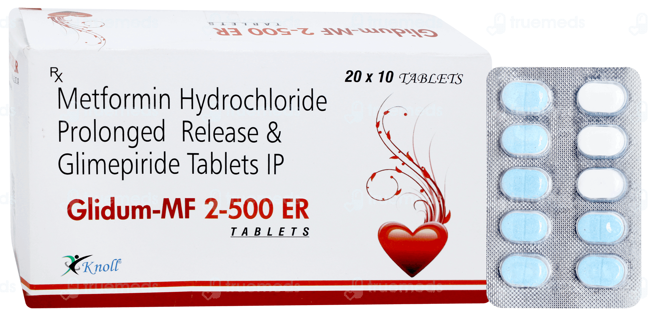 Glidum Mf 2/500 Er Tablet: Uses, Side Effects, Price & Substitutes