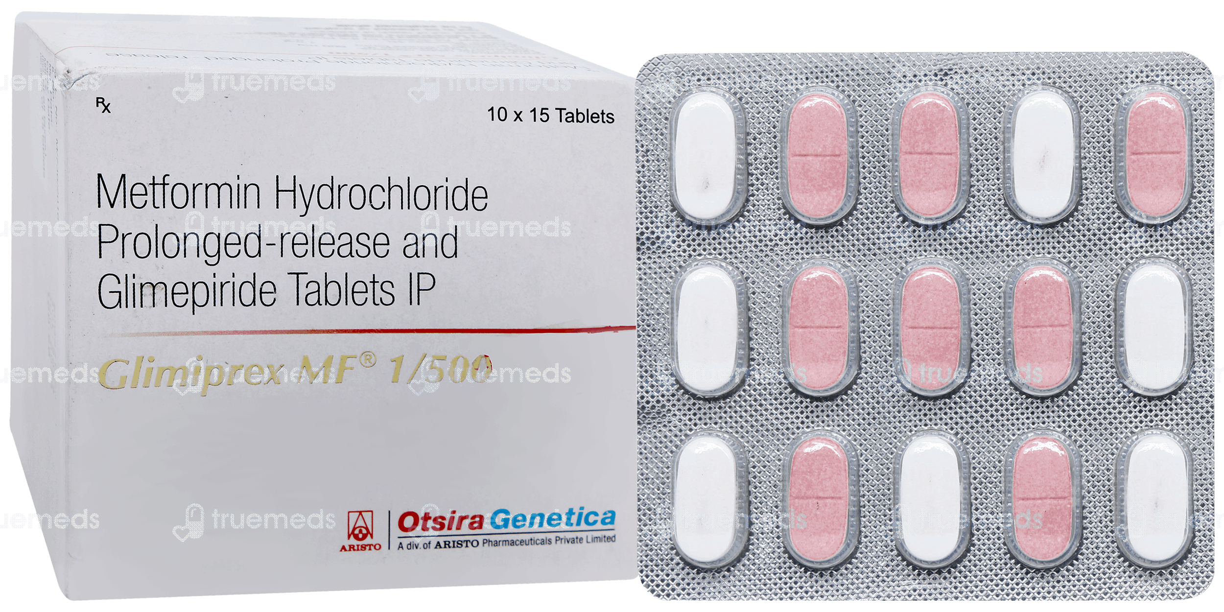 Glimiprex Mf 1/500 Tablet 15: Uses, Side Effects, Price & Substitutes