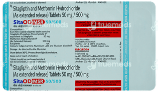 Sita Od Msr 50/500 Tablet: Uses, Side Effects, Price & Substitutes