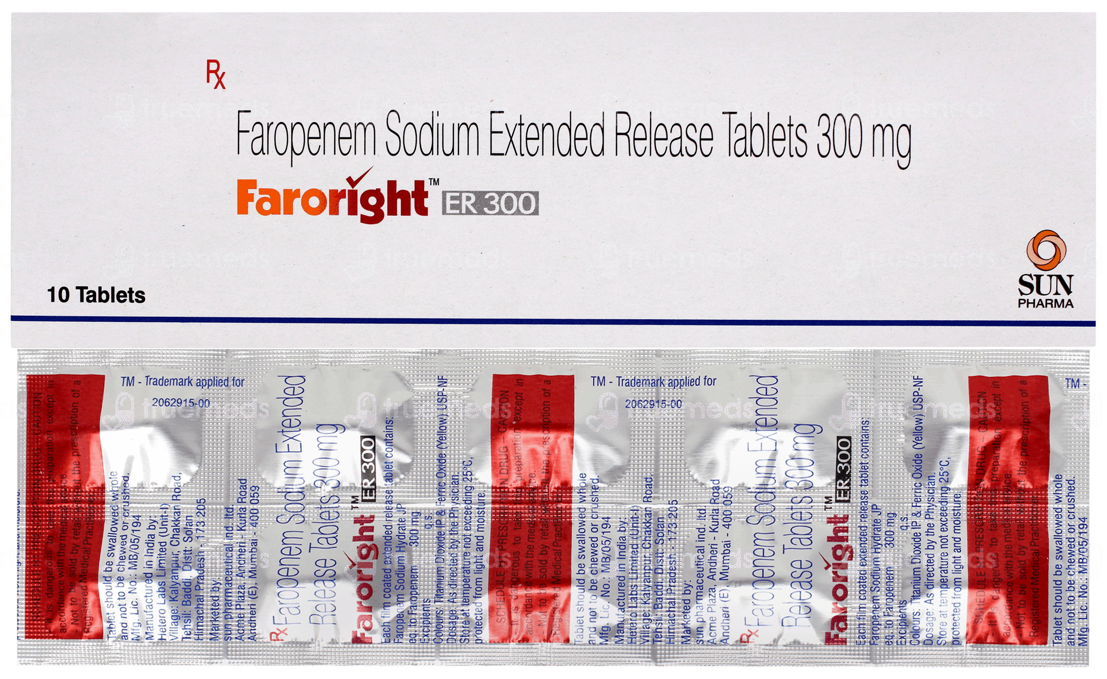 Faroright Er 300 Mg Tablet 10 - Uses, Side Effects, Dosage, Price ...