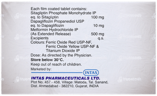 Sitara Dm 500 Tablet: Uses, Side Effects, Price & Substitutes
