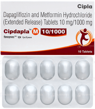 Cipdapla M 101000 Tablet 10 - Uses, Side Effects, Dosage, Price | Truemeds
