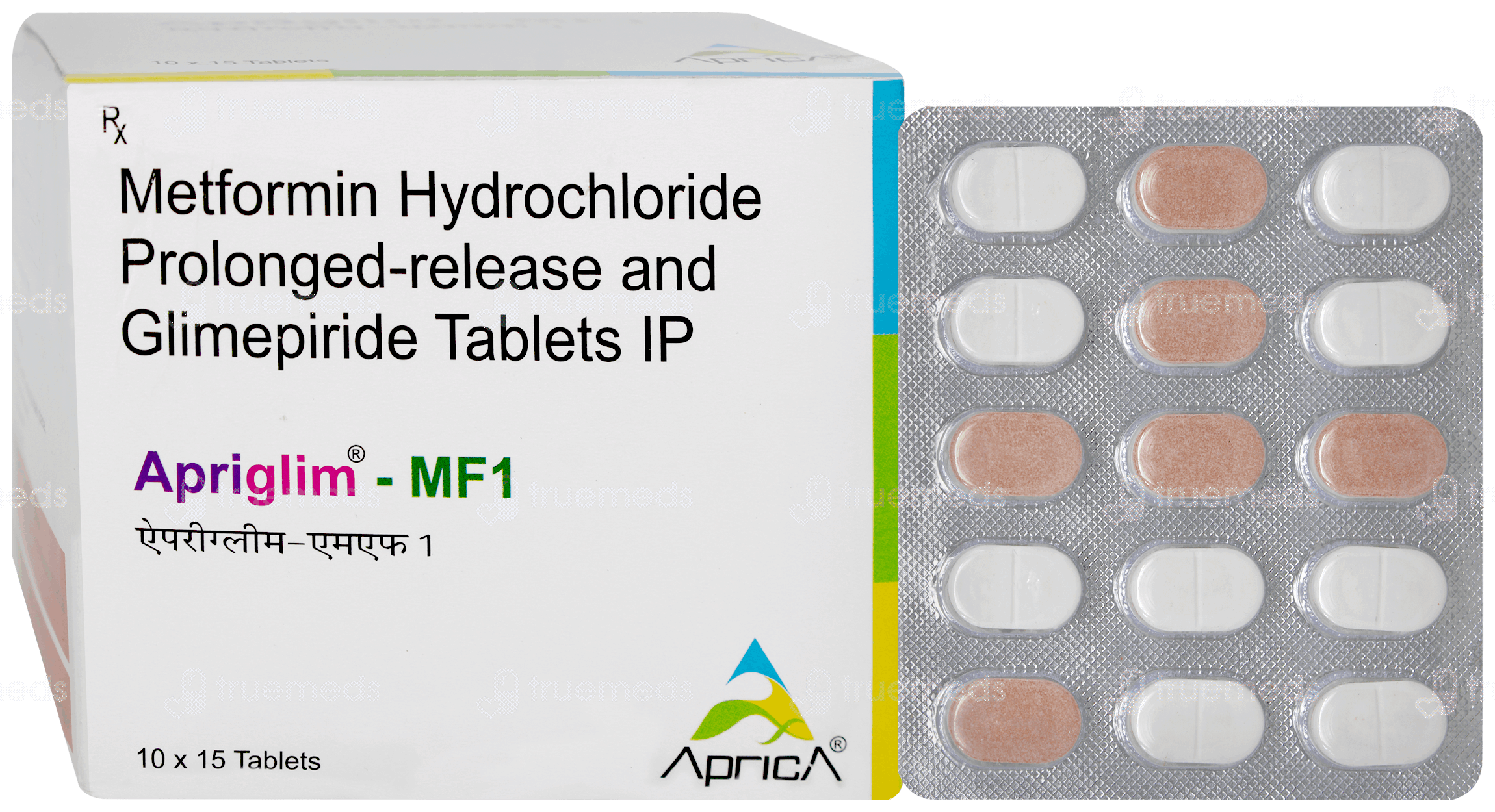 Apriglim Mf 1/1000 MG Tablet Pr 15: Uses, Side Effects, Price & Substitutes