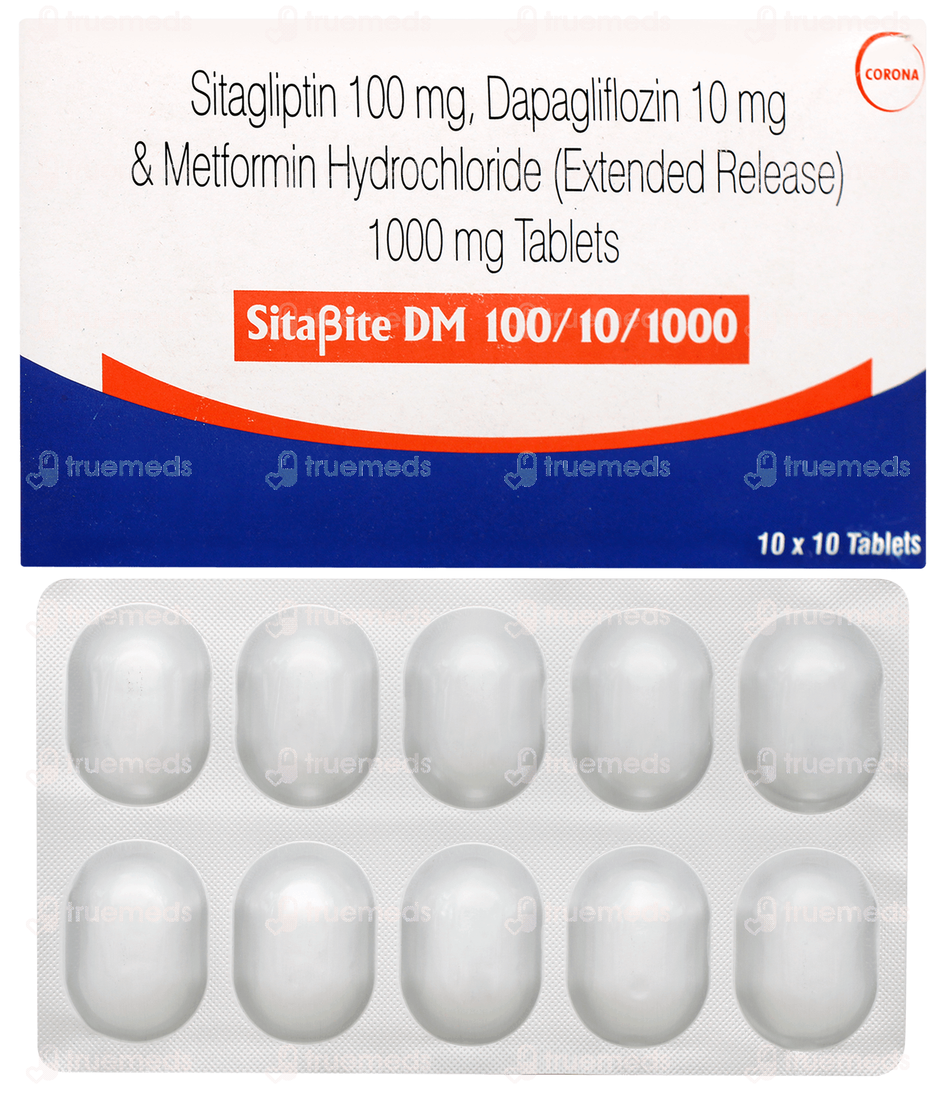 Sitabite Dm 100/10/1000 Tablet Er: Uses, Side Effects, Price & Substitutes