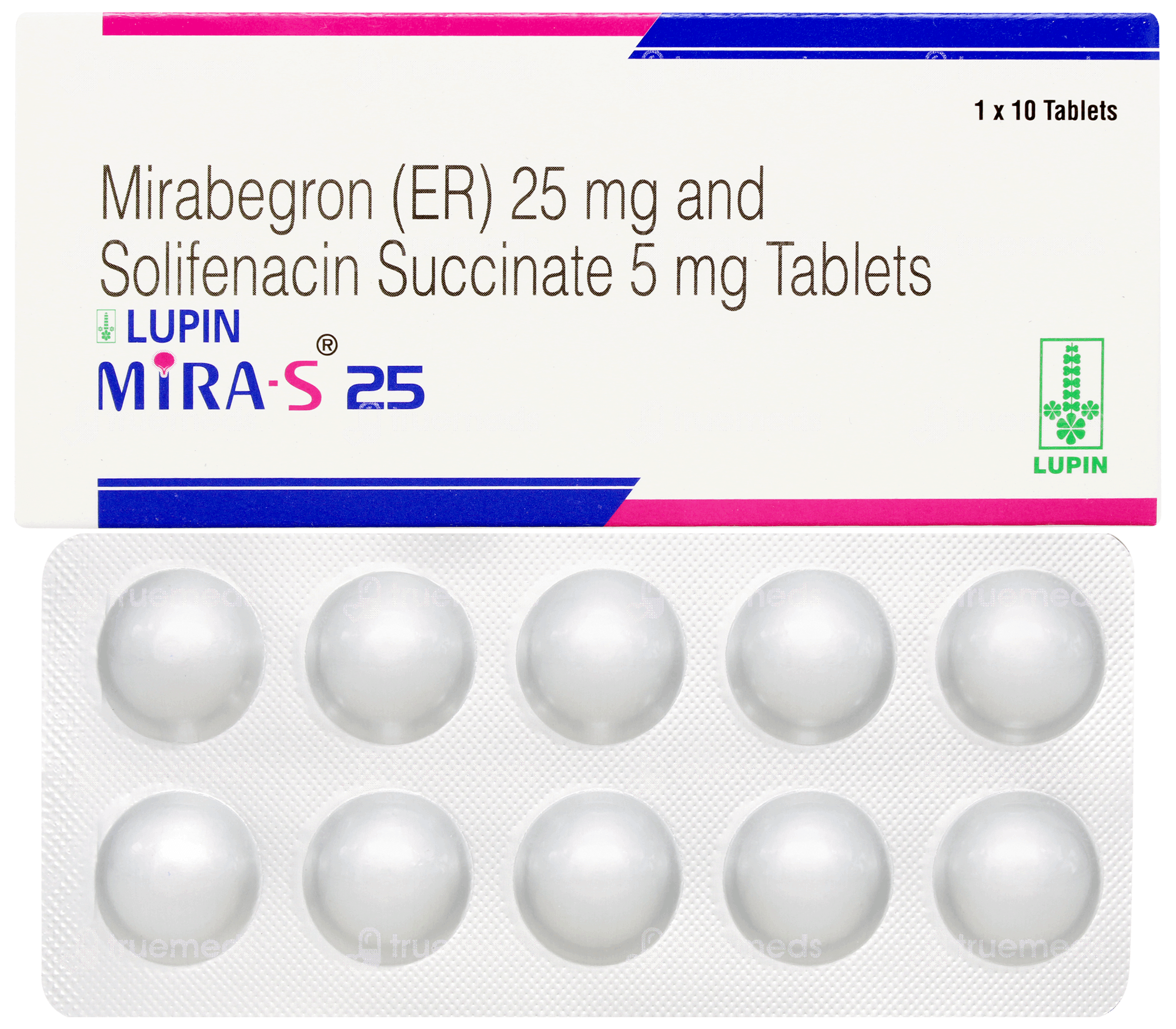 Lupin Mira S 25 Mg Tablet 10 - Uses, Side Effects, Dosage, Price | Truemeds