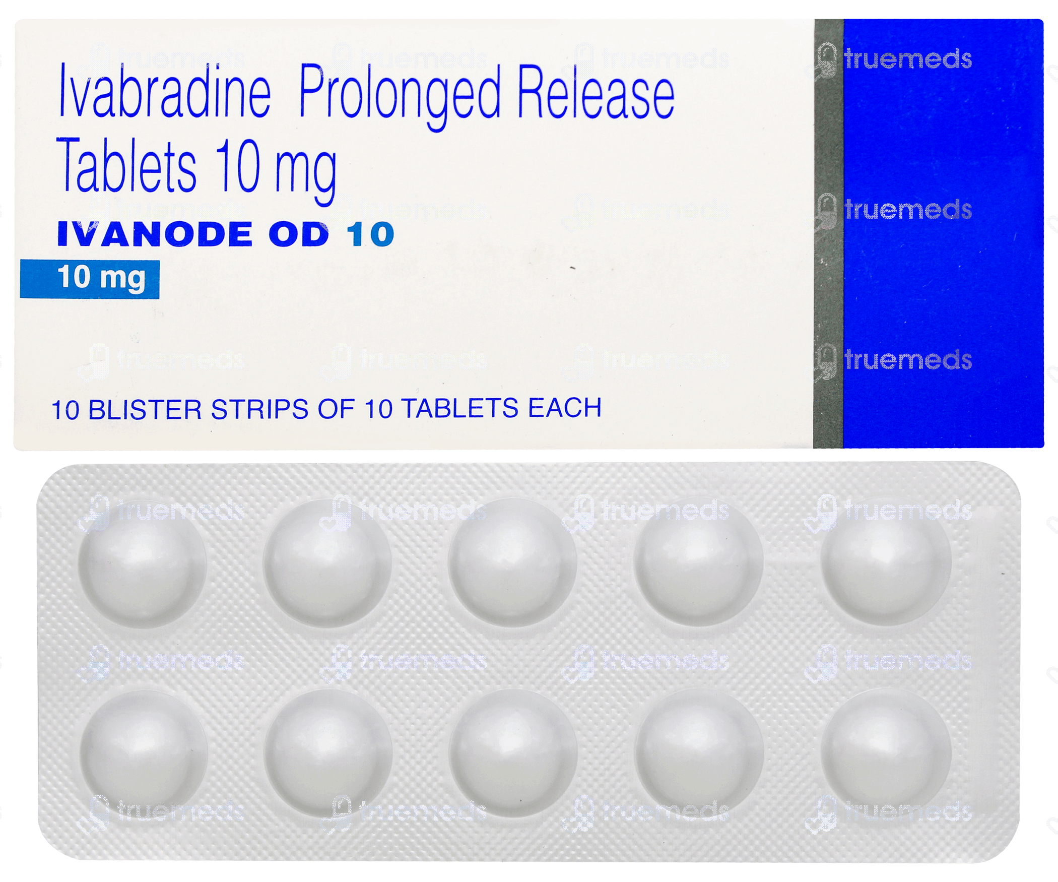 Ivanode Od 10 Mg Tablet 10 - Uses, Side Effects, Dosage, Price | Truemeds