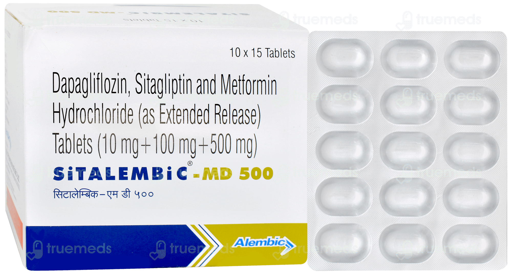 Sitalembic Md 500 Tablet 15: Uses, Side Effects, Price & Substitutes