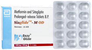 Siaglide M Od 100/1000 Tablet Pr 15: Uses, Side Effects, Price ...