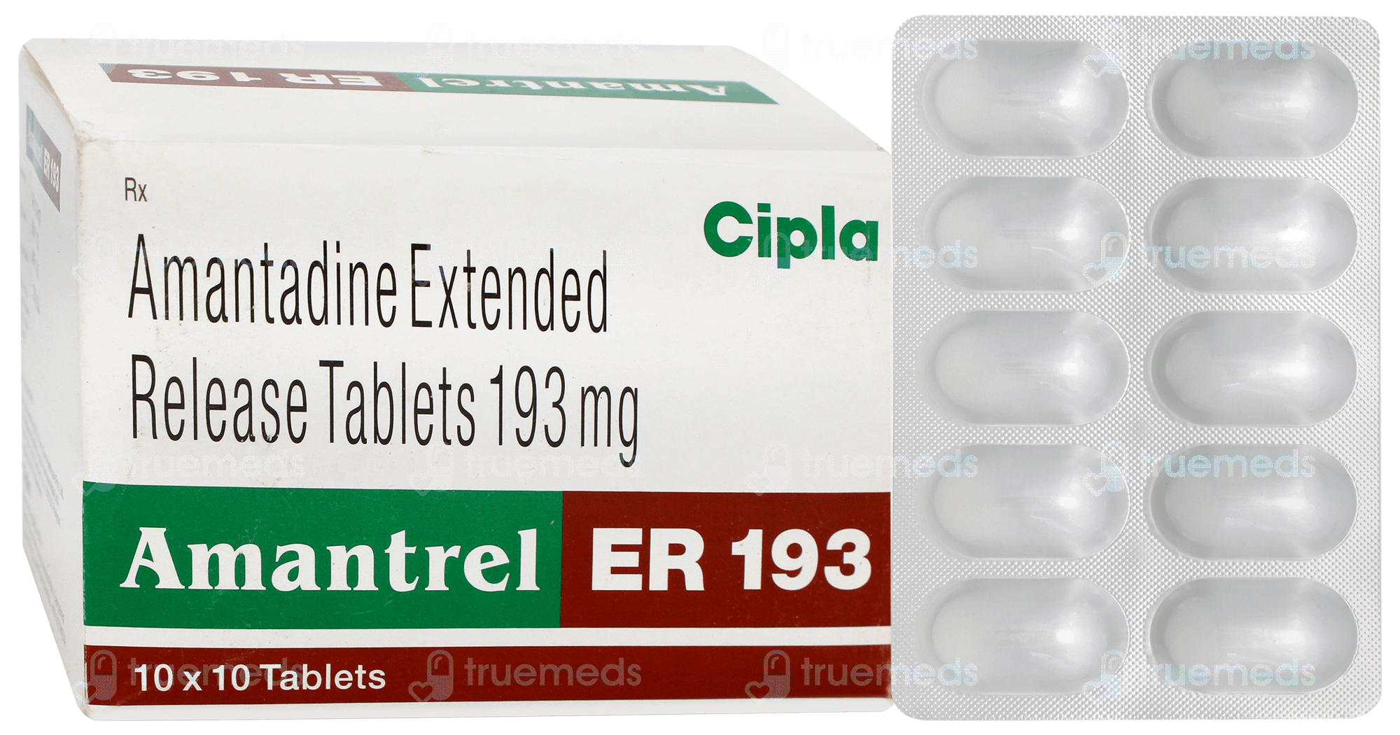 Amantrel Er 193 Mg Tablet 10 - Uses, Side Effects, Dosage, Price | Truemeds