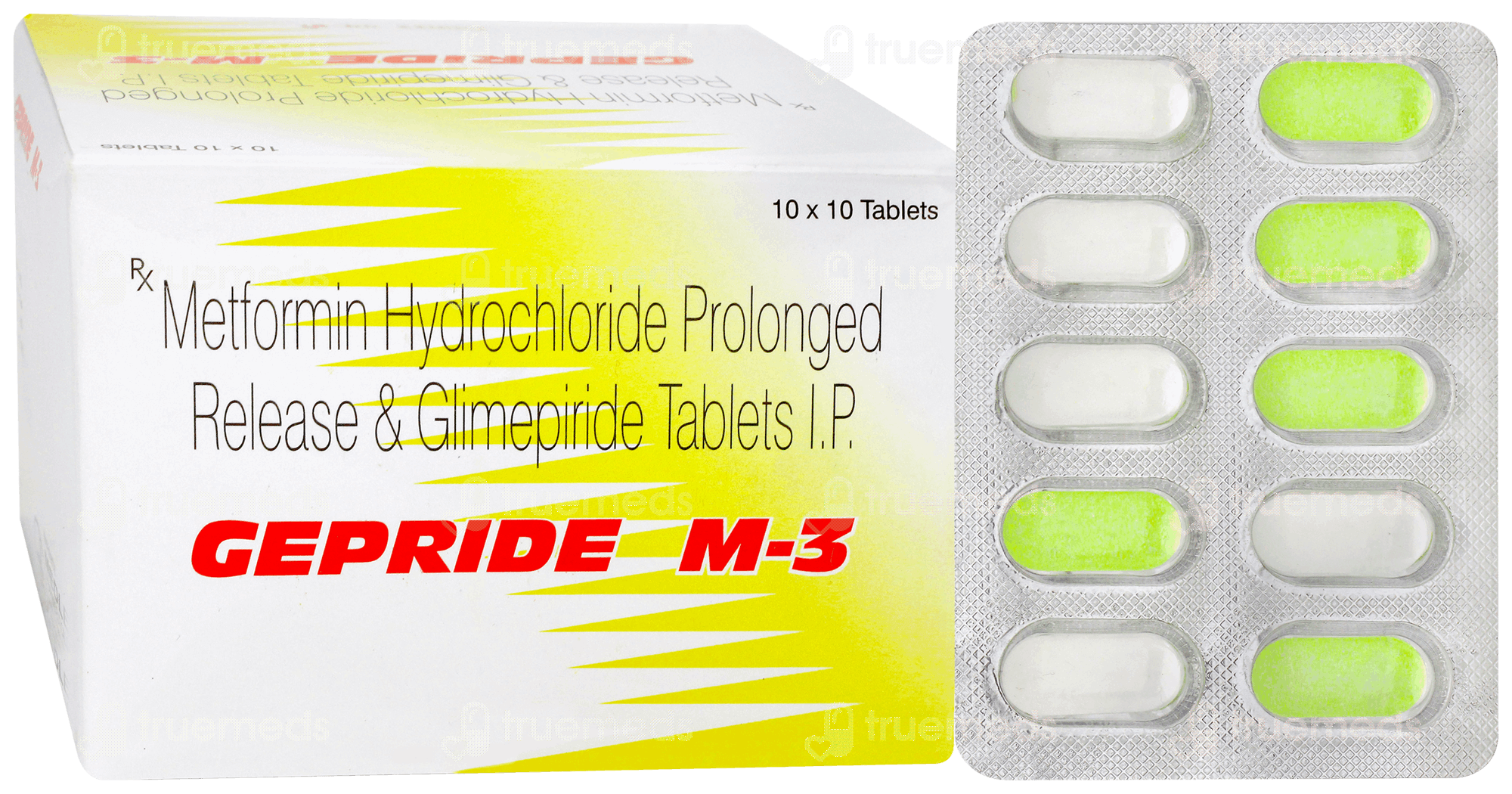 Gepride M 3 Tablet Pr 10: Uses, Side Effects, Price & Substitutes