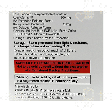 Safenac Xp Tablet 10: Uses, Side Effects, Price & Substitutes