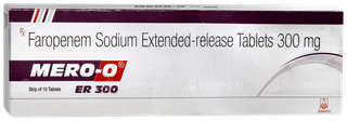 Mero O Er 300 Tablet 10 - Uses, Side Effects, Dosage, Price | Truemeds