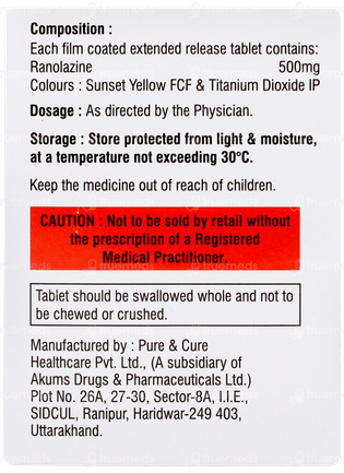 Ranonux 500 Tablet 10 - Uses, Side Effects, Dosage, Price | Truemeds