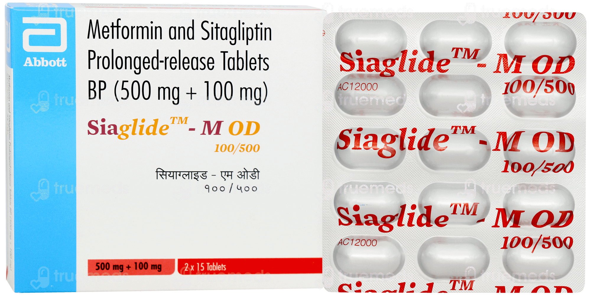 Siaglide M Od 100/500 Mg Tablet 15: Uses, Side Effects, Price & Substitutes