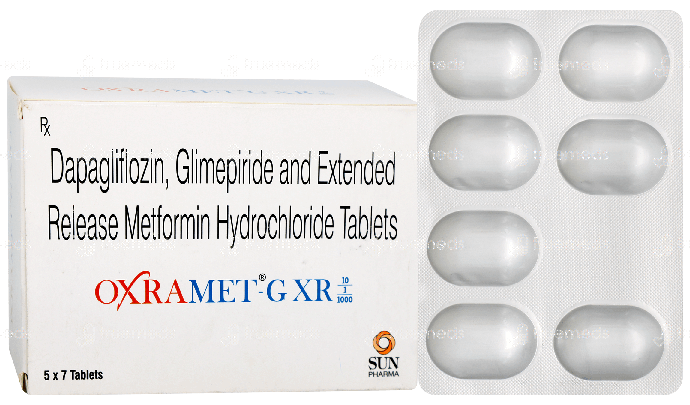 Oxramet G Xr 1011000 Mg Tablet 7 - Uses, Side Effects, Dosage, Price ...