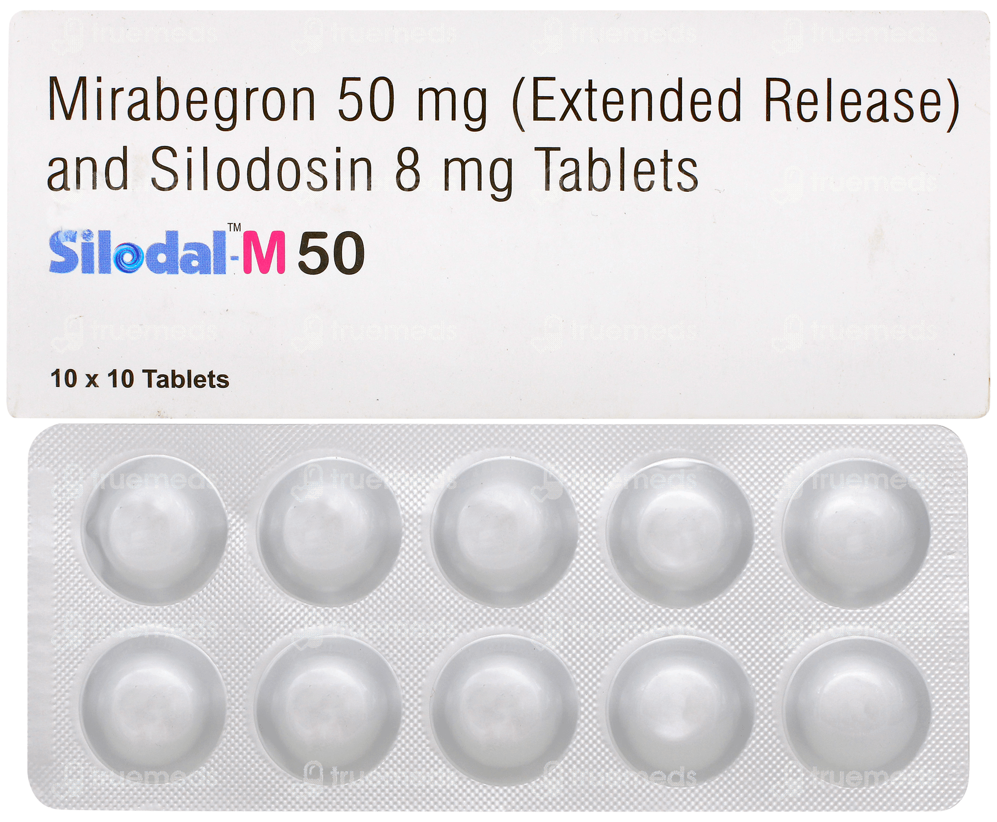 Silodal M 50 Tablet 10 - Uses, Side Effects, Dosage, Price | Truemeds