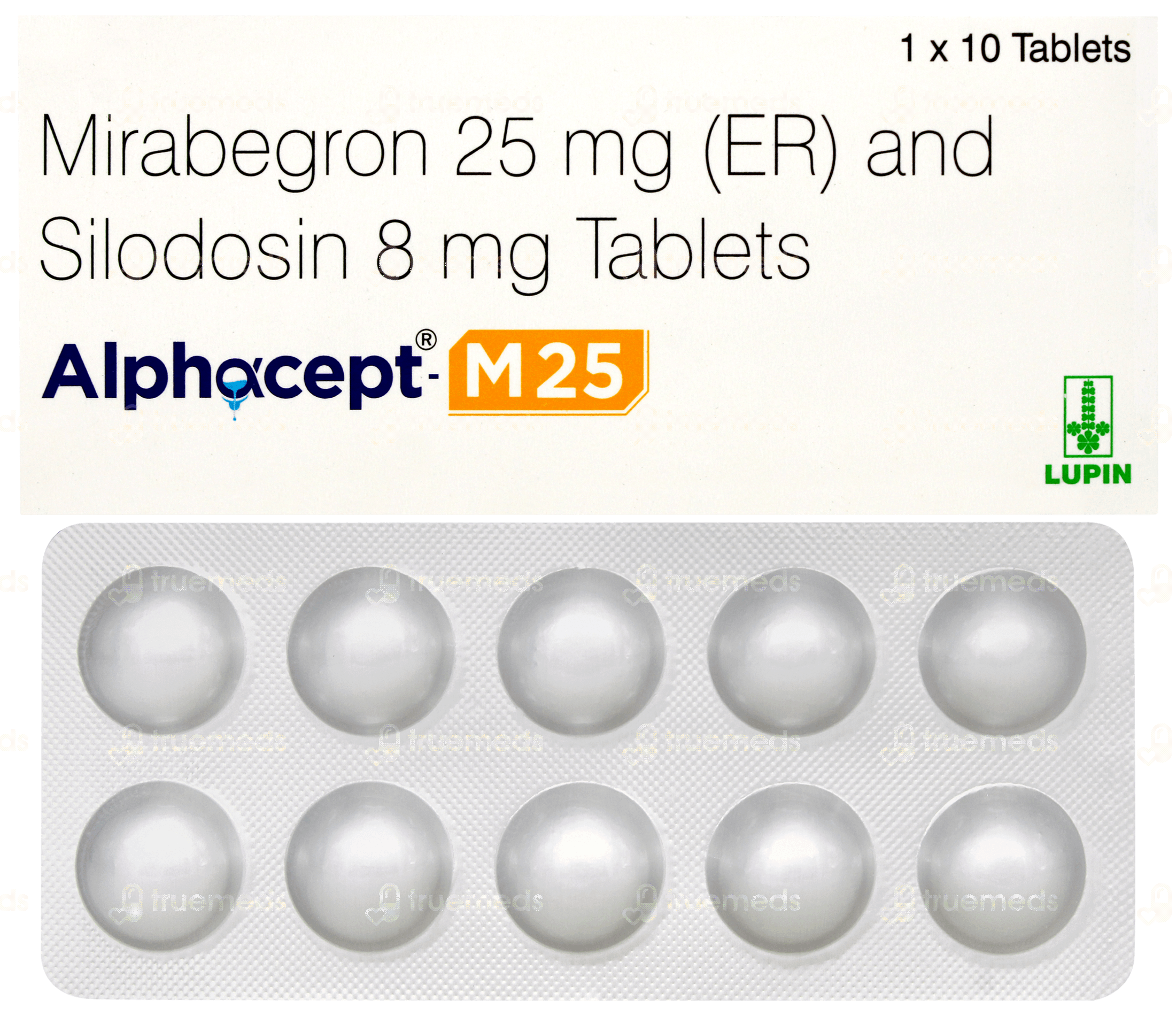 Alphacept M 25 Tablet 10 - Uses, Side Effects, Dosage, Price | Truemeds