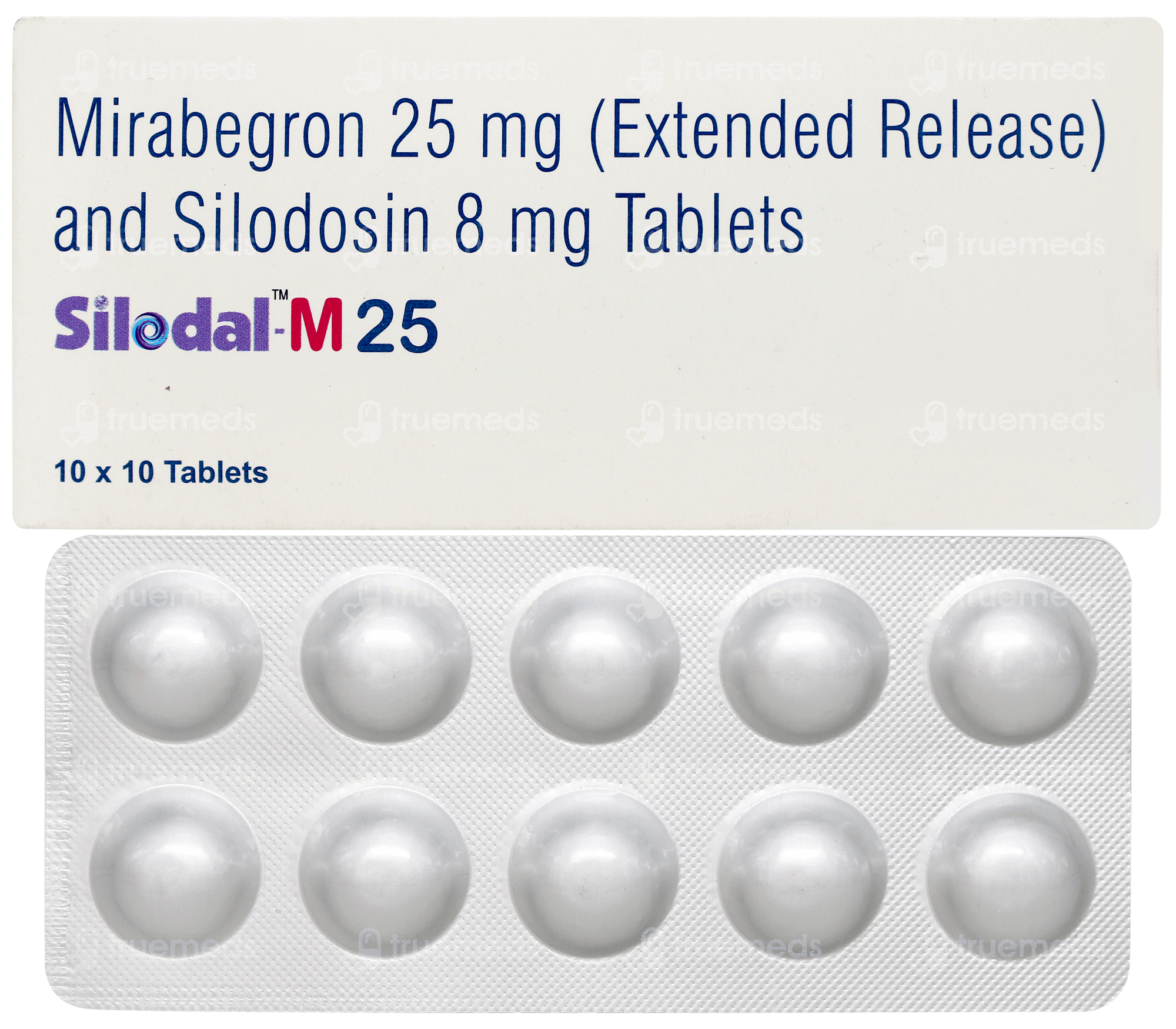 Silodal M 25 Tablet 10 - Uses, Side Effects, Dosage, Price | Truemeds