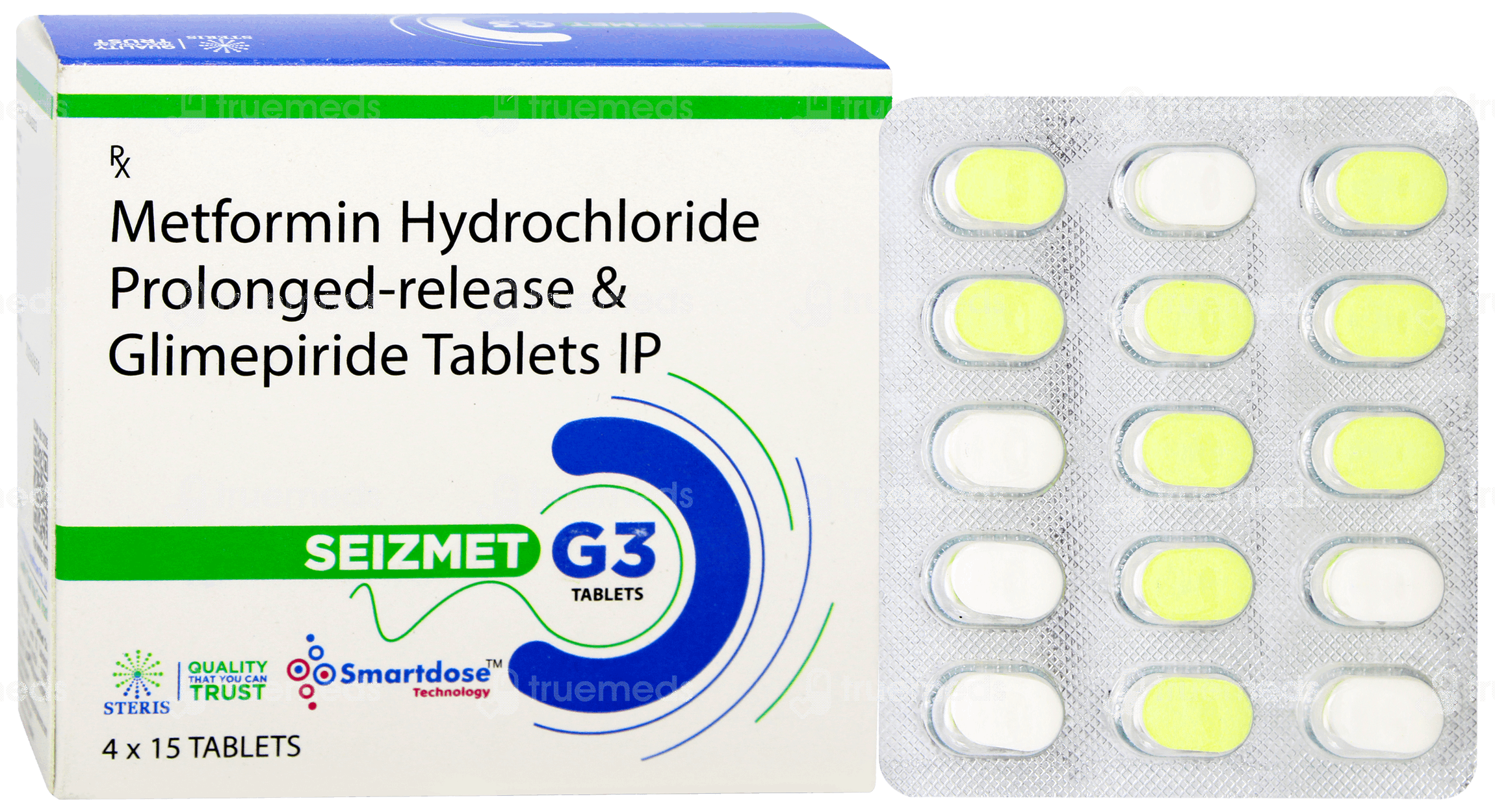 Seizmet G3 Tablet 15 - Uses, Side Effects, Dosage, Price | Truemeds