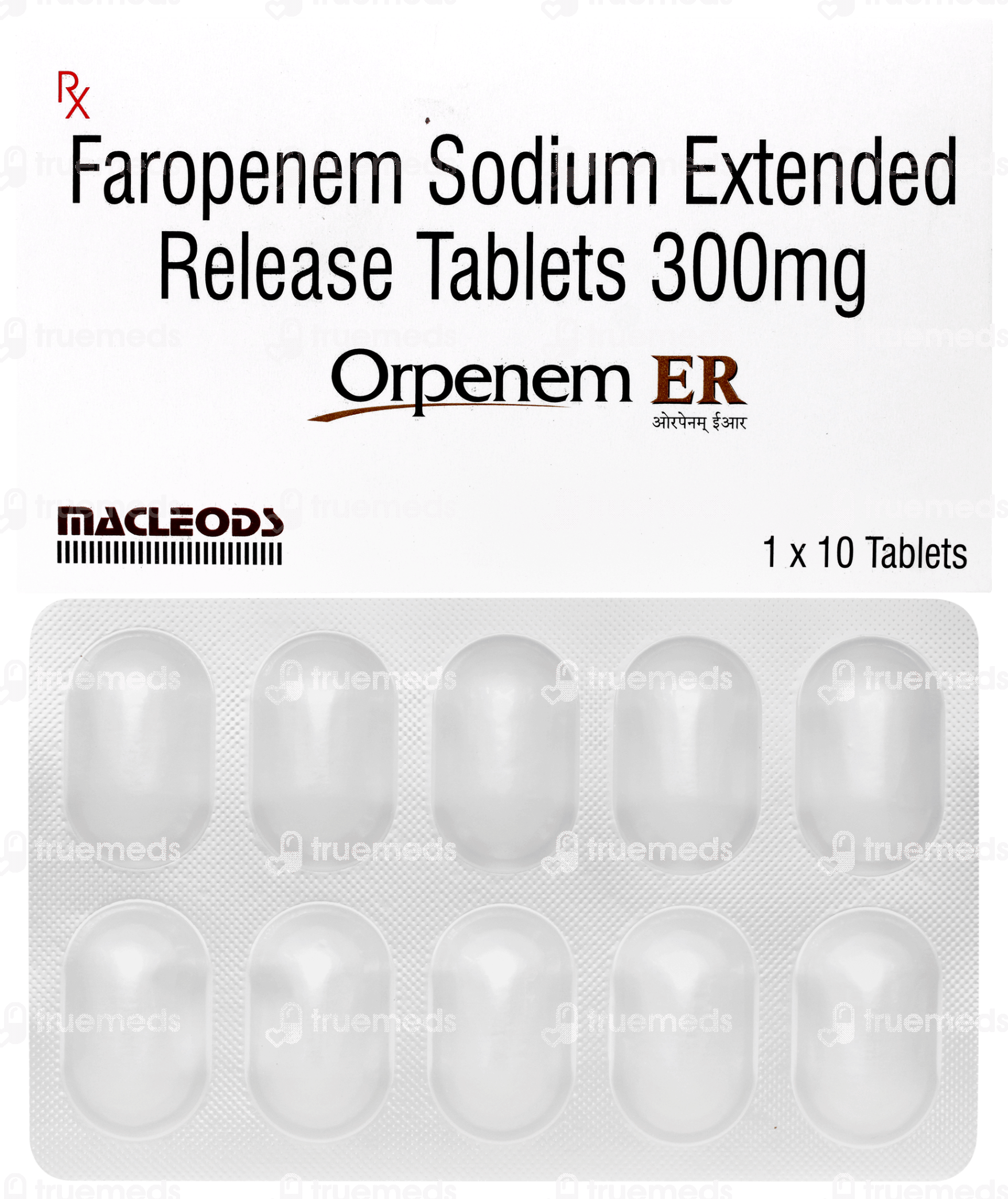 Orpenem Er Tablet 10 - Uses, Side Effects, Dosage, Price | Truemeds