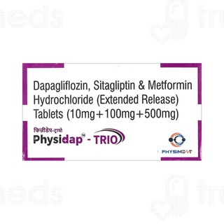 Physidap Trio Tablet 10 - Uses, Side Effects, Dosage, Price | Truemeds
