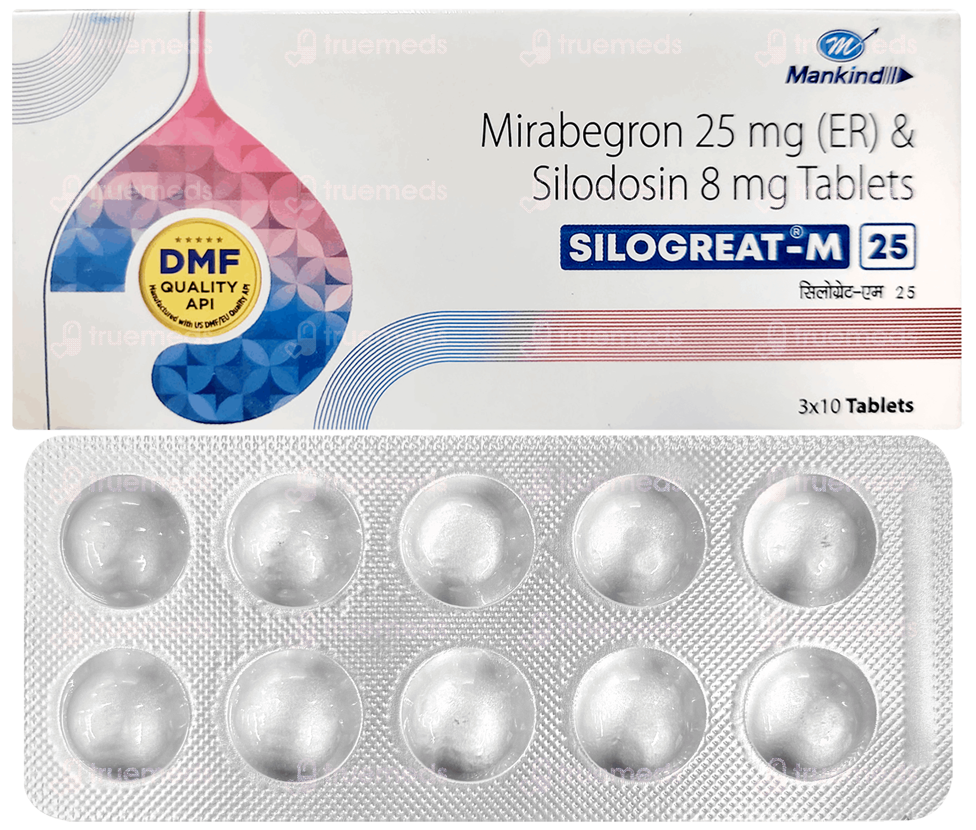 Silogreat M 25 Tablet 10 - Uses, Side Effects, Dosage, Price | Truemeds