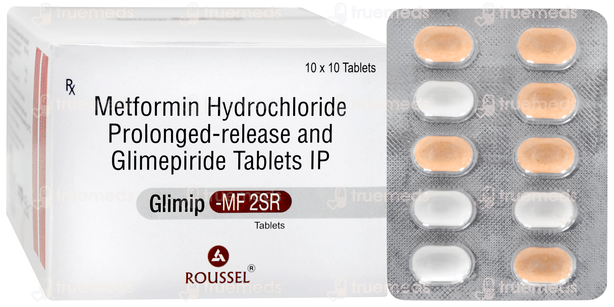 Glimip Mf 2sr Tablet Pr 10 - Uses, Side Effects, Dosage, Price | Truemeds