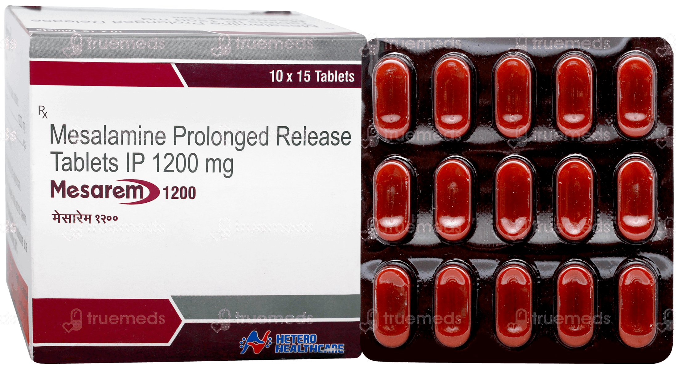 Mesarem 1200 Tablet 15 - Uses, Side Effects, Dosage, Price | Truemeds