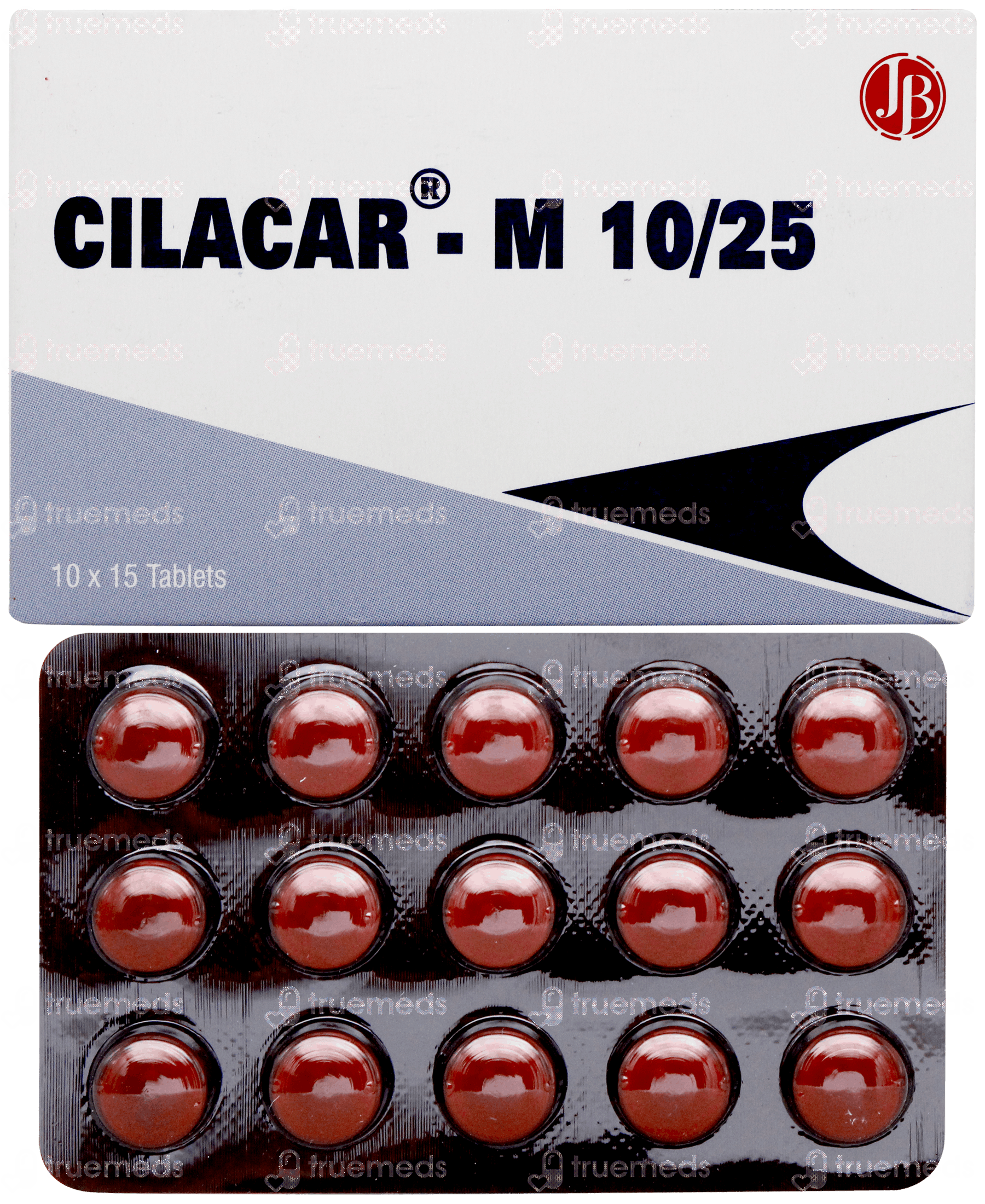 Cilacar M 1025 Tablet 15 - Uses, Side Effects, Dosage, Price | Truemeds