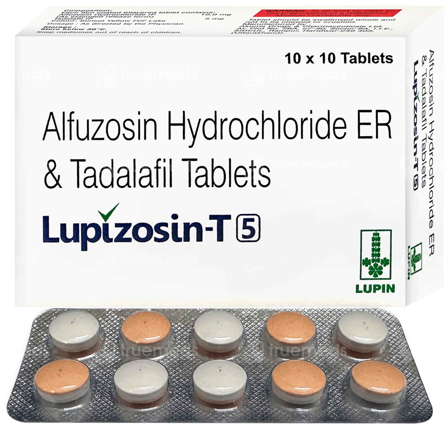Lupizosin T 5 Tablet 10 - Uses, Side Effects, Dosage, Price | Truemeds