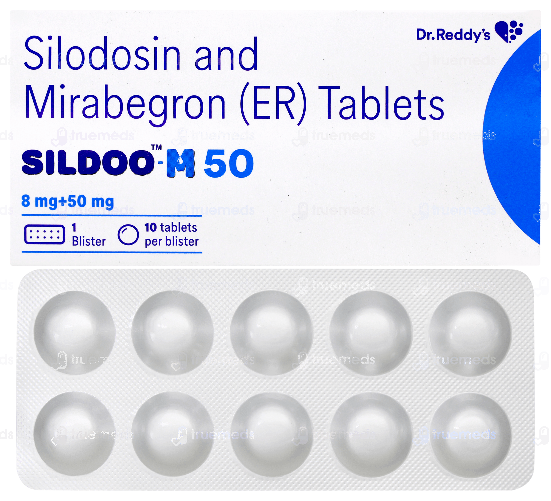Sildoo M 50 Tablet 10 - Uses, Side Effects, Dosage, Price | Truemeds