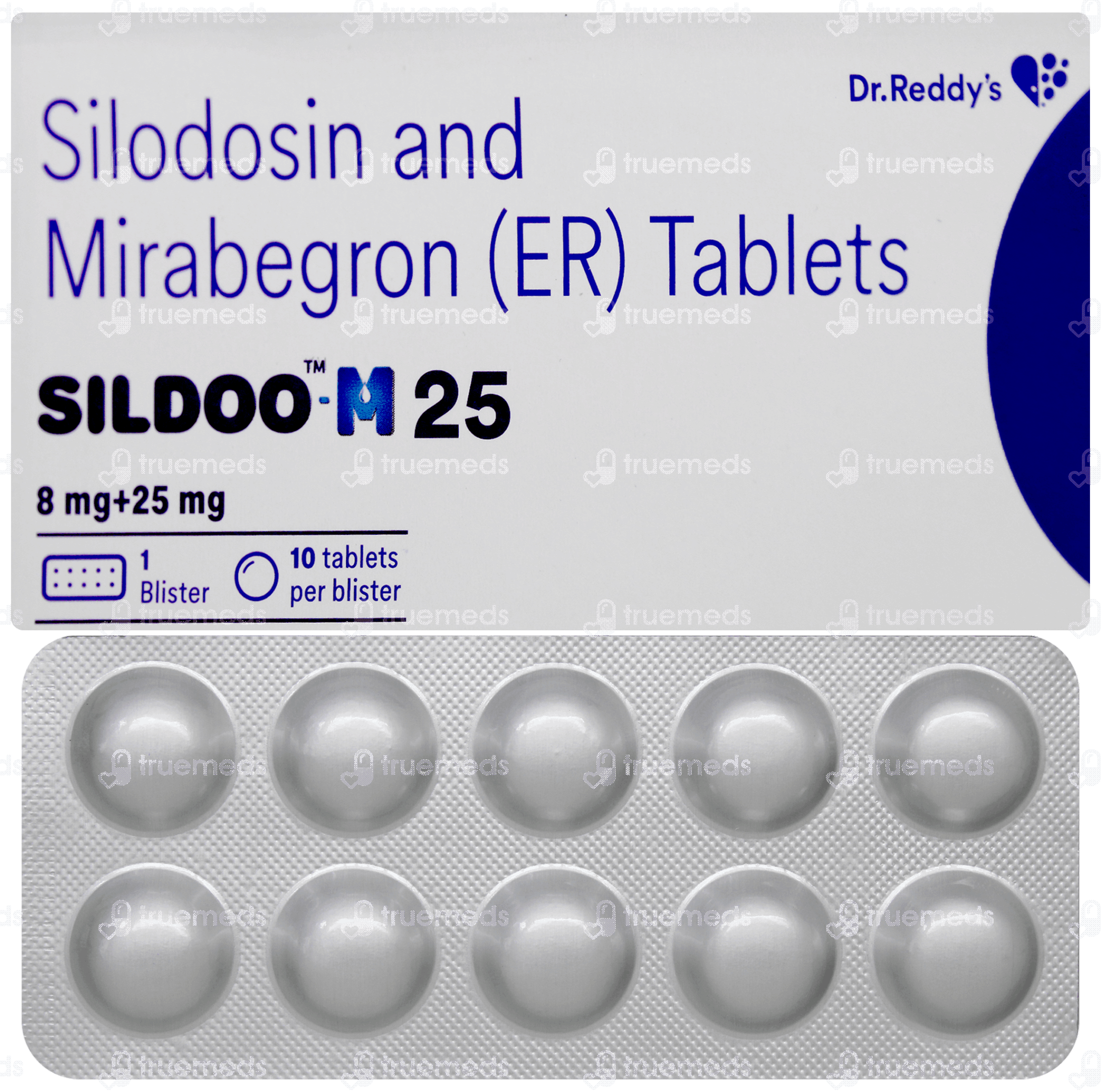 Sildoo M 25 Tablet 10 - Uses, Side Effects, Dosage, Price | Truemeds